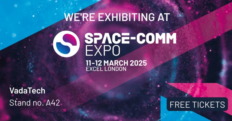 Space-Comm Expo in London on 11th & 12th March 2025 - VadaTech